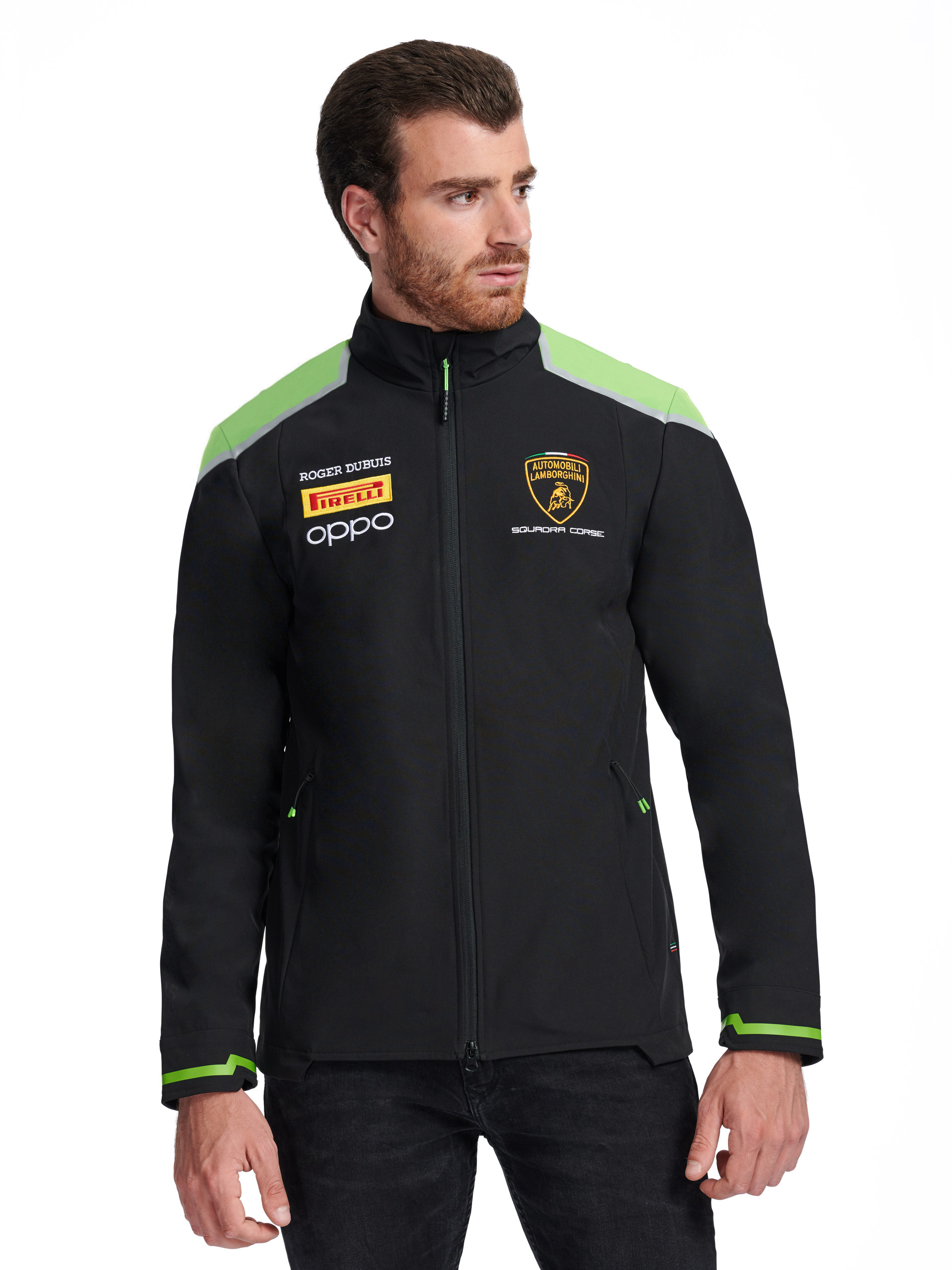 Automobili Lamborghini Squadra Corse Softshell Jacket | Lamborghini Store